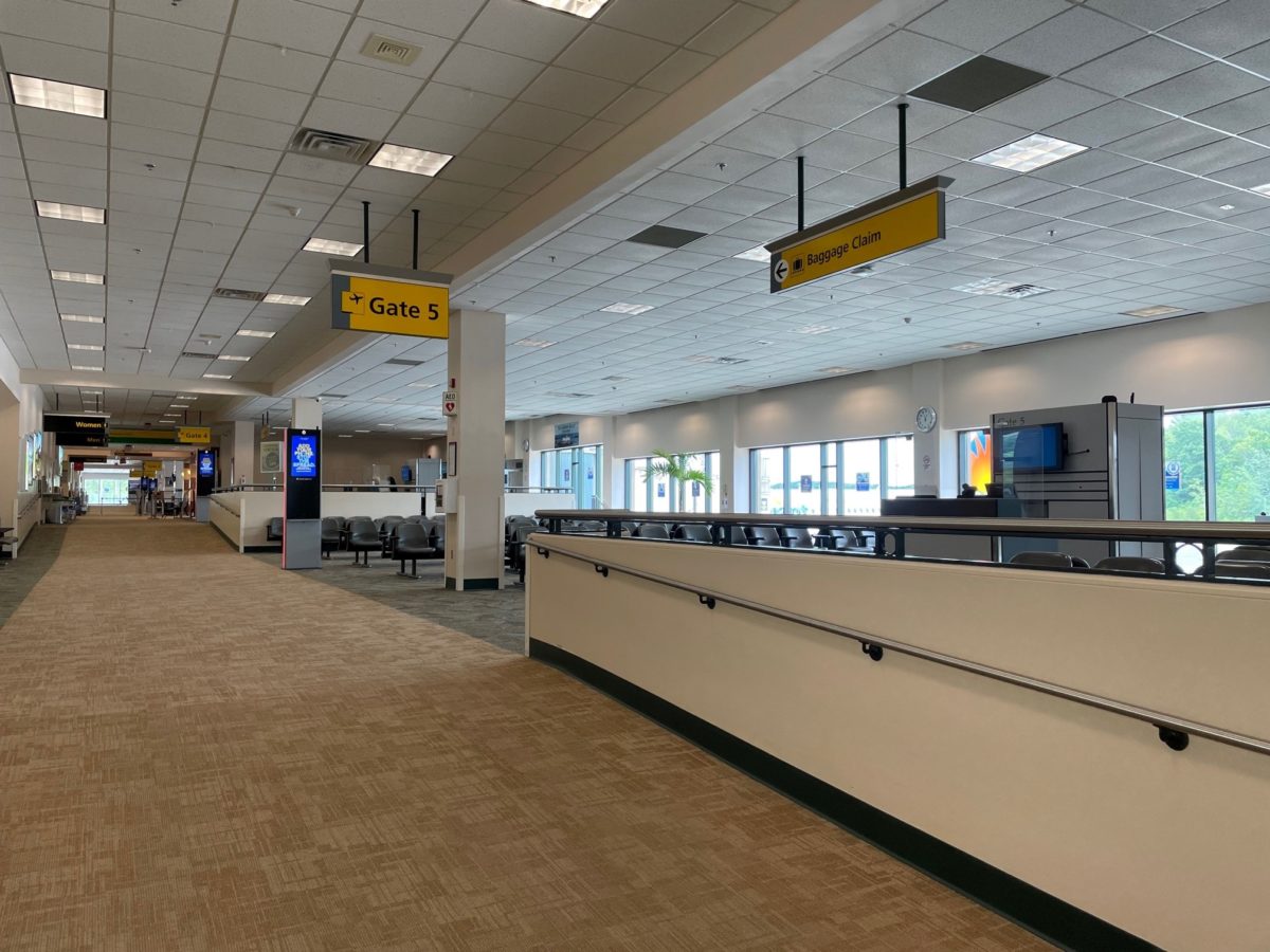 Inside Stewart terminal building - Westfair Communications