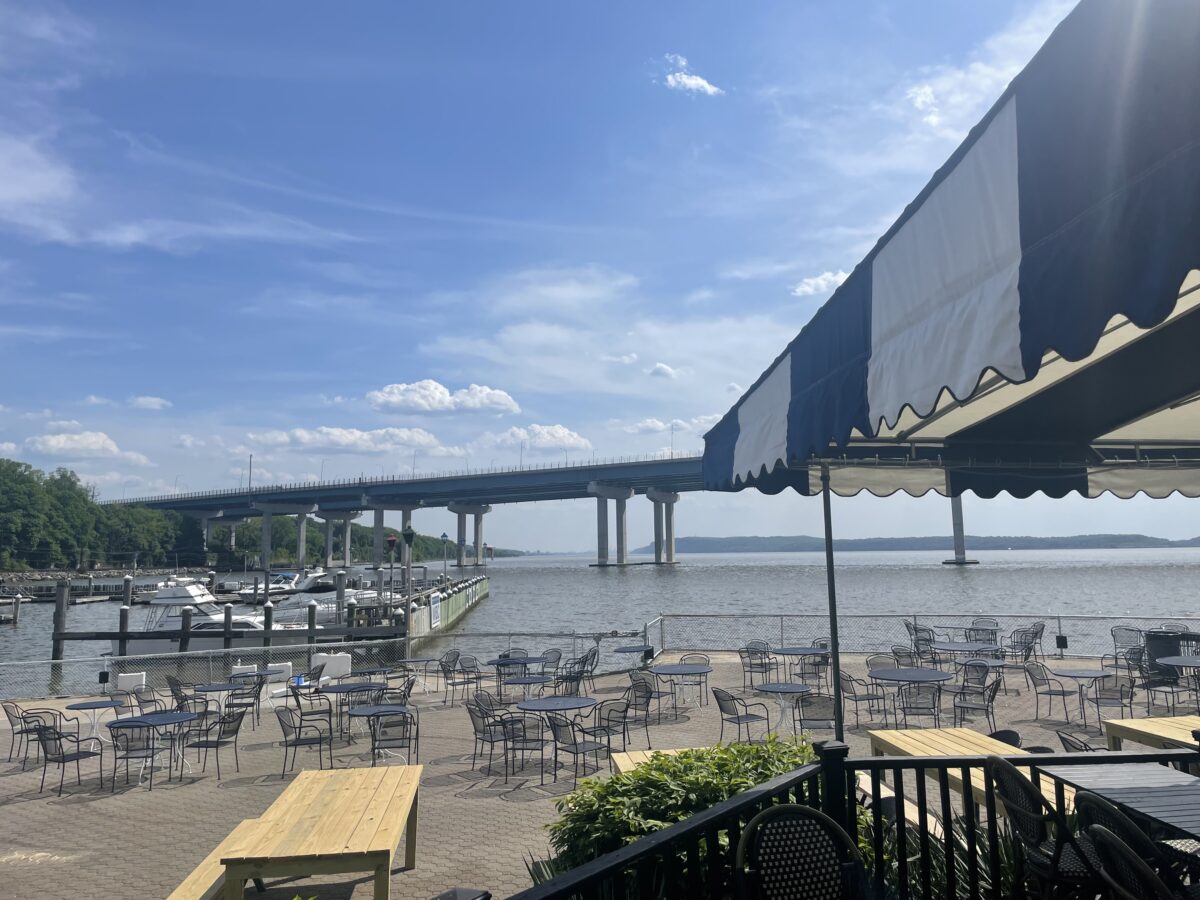 Washington Irving Boat Club from The Sailhouse terrace - Westfair Communications