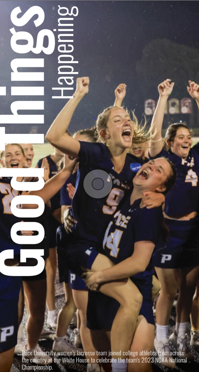 Pace University's women's lacrosse team honored at White House ...