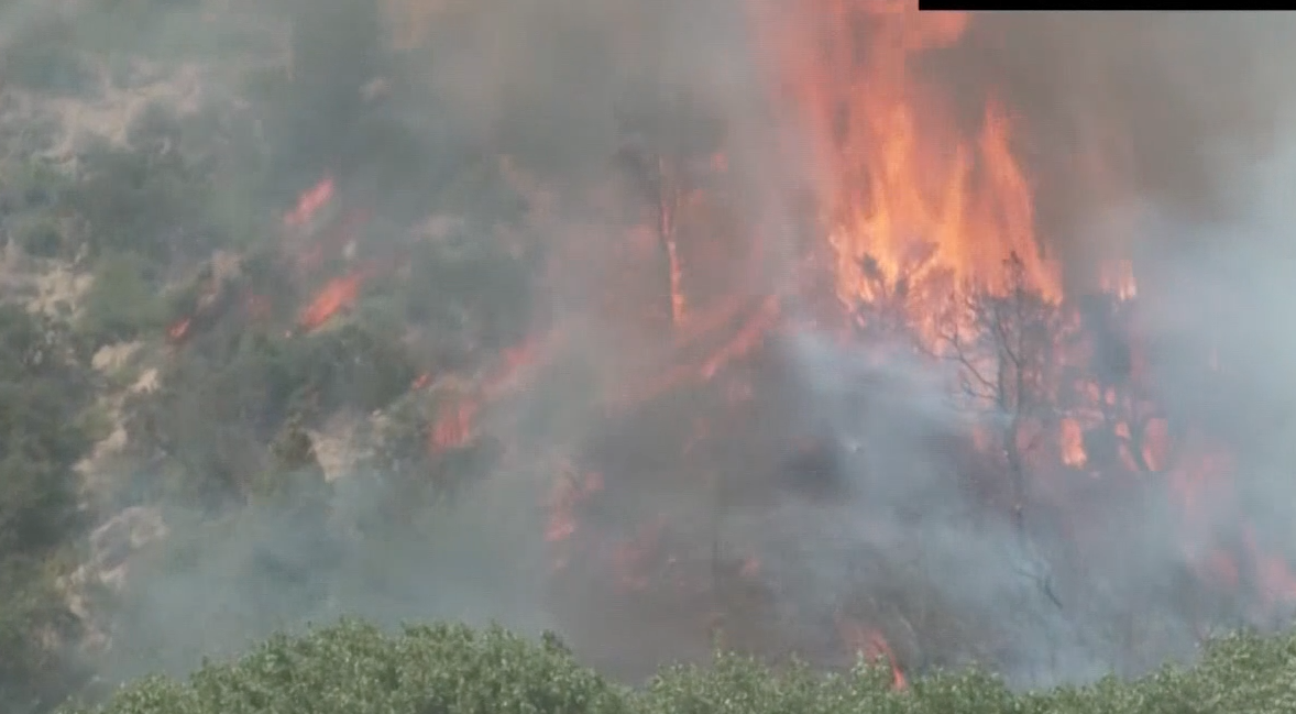 CNN WIRE - Wildfire rages in Los Angeles County: VIDEO - Westfair ...