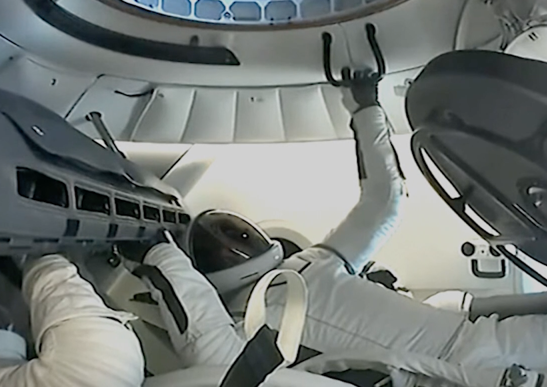 CNN WIRE - Four civilians complete the first commercial spacewalk ...