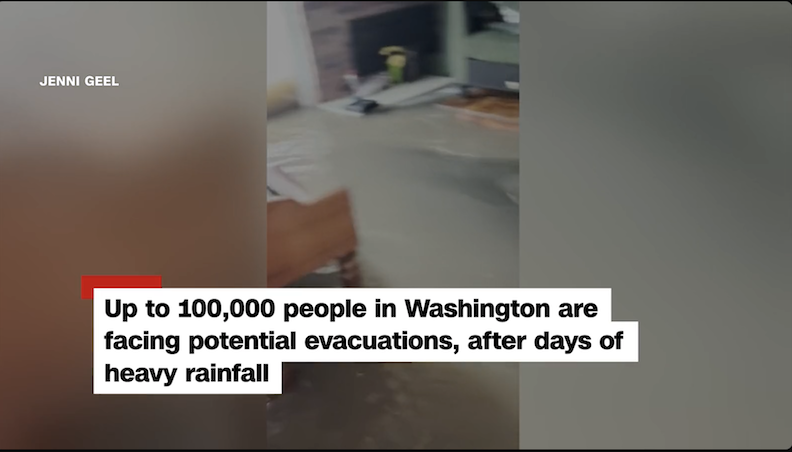 CNN WIRE Video: 100,000 advised to evacuate Washington floods ...
